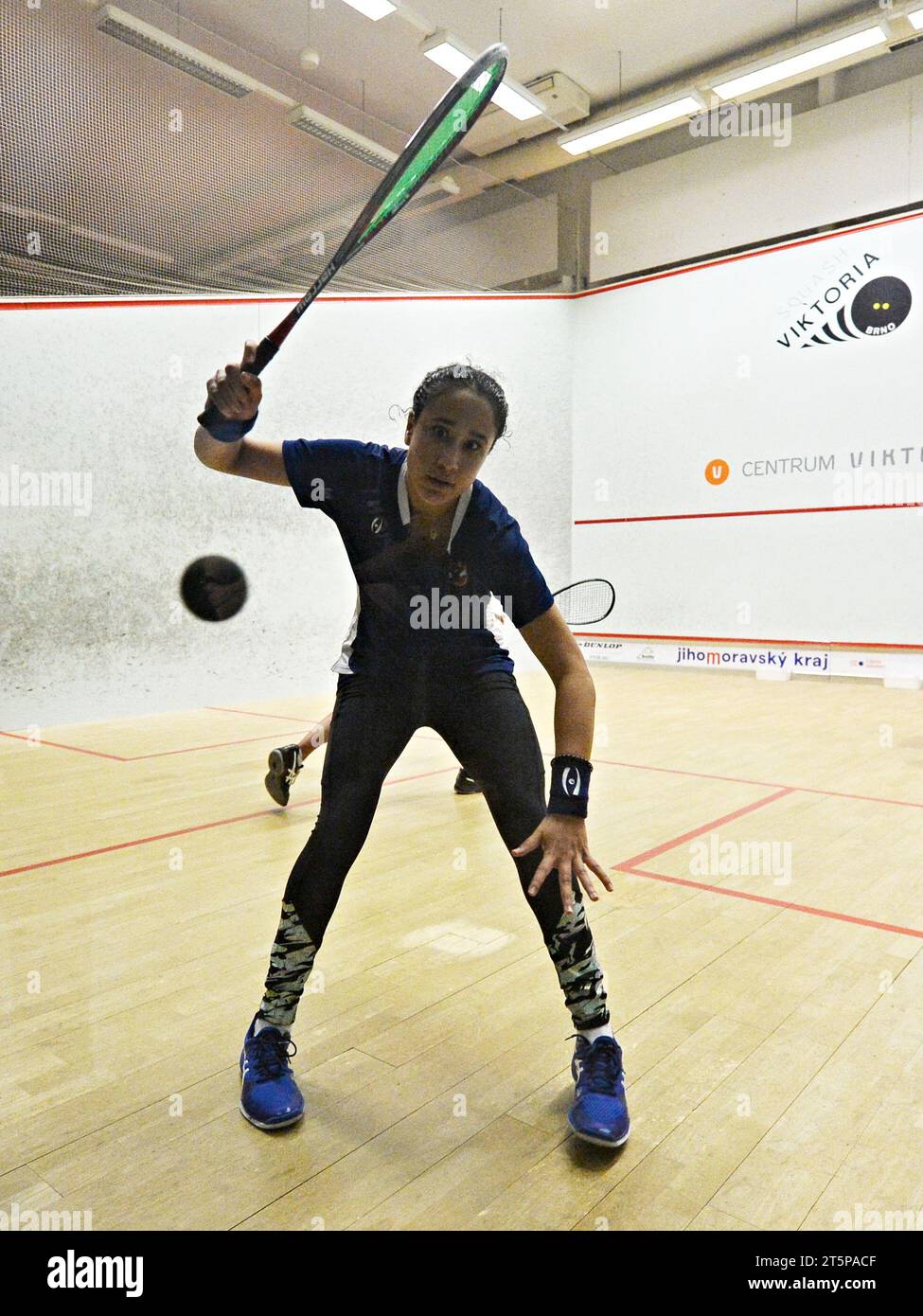 Britain, Brno. 6th Nov, 2023. Haya Ali of Egypt in action during the ...