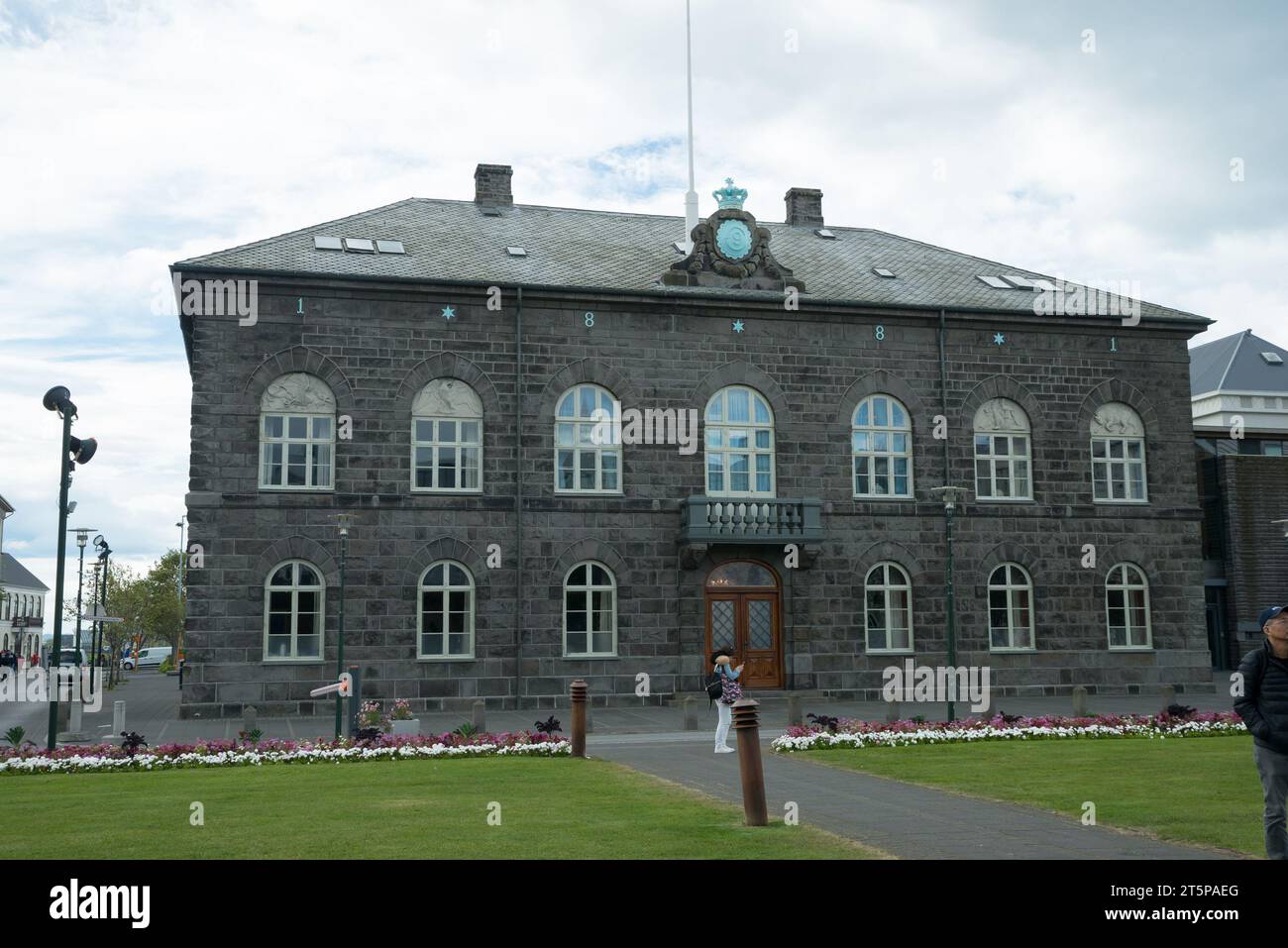 Parliament House, at Austurvöllur in Reykjavík, Iceland Stock Photo - Alamy