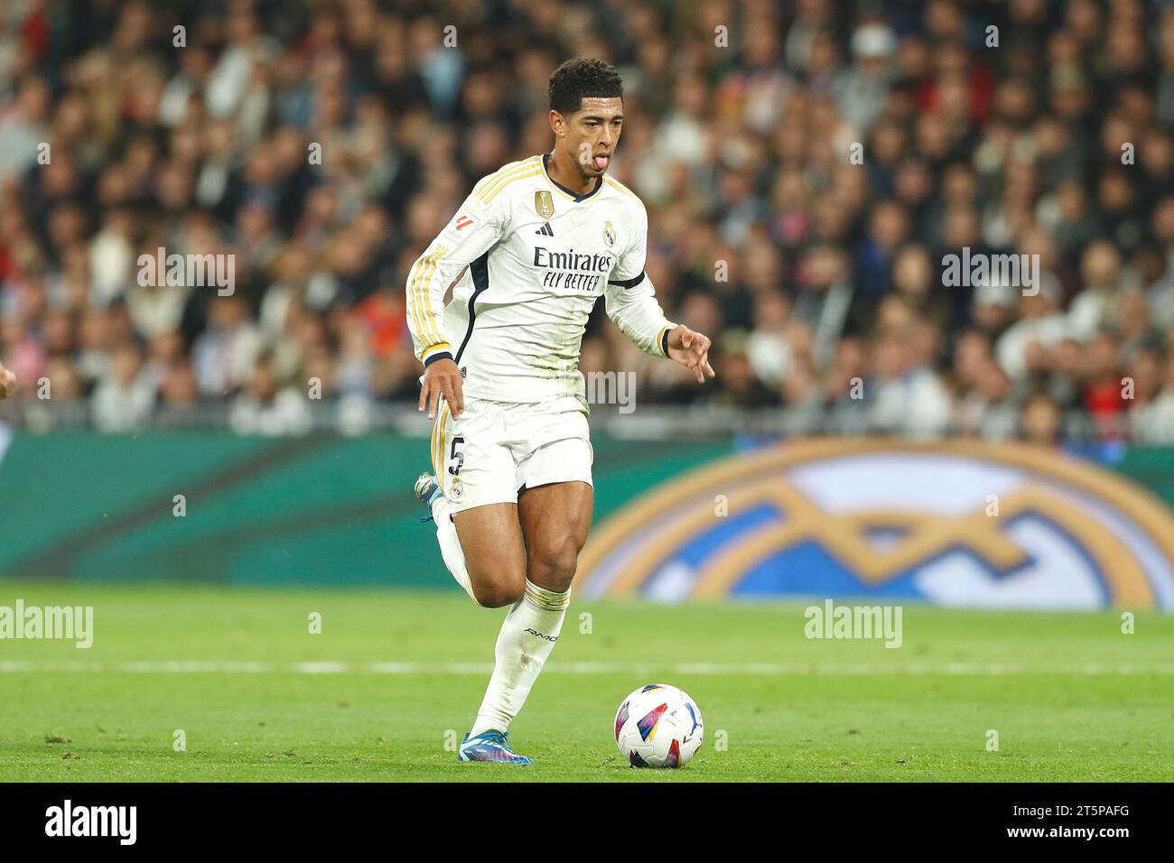 Madrid, Spain. 5th Nov, 2023. Jude Bellingham (Real) Football/Soccer ...