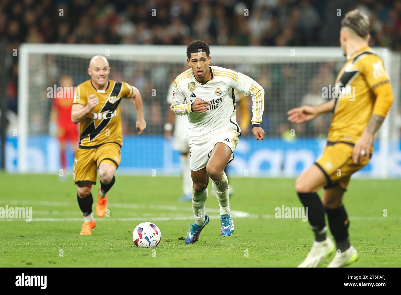 Madrid, Spain. 5th Nov, 2023. Jude Bellingham (Real) Football/Soccer ...