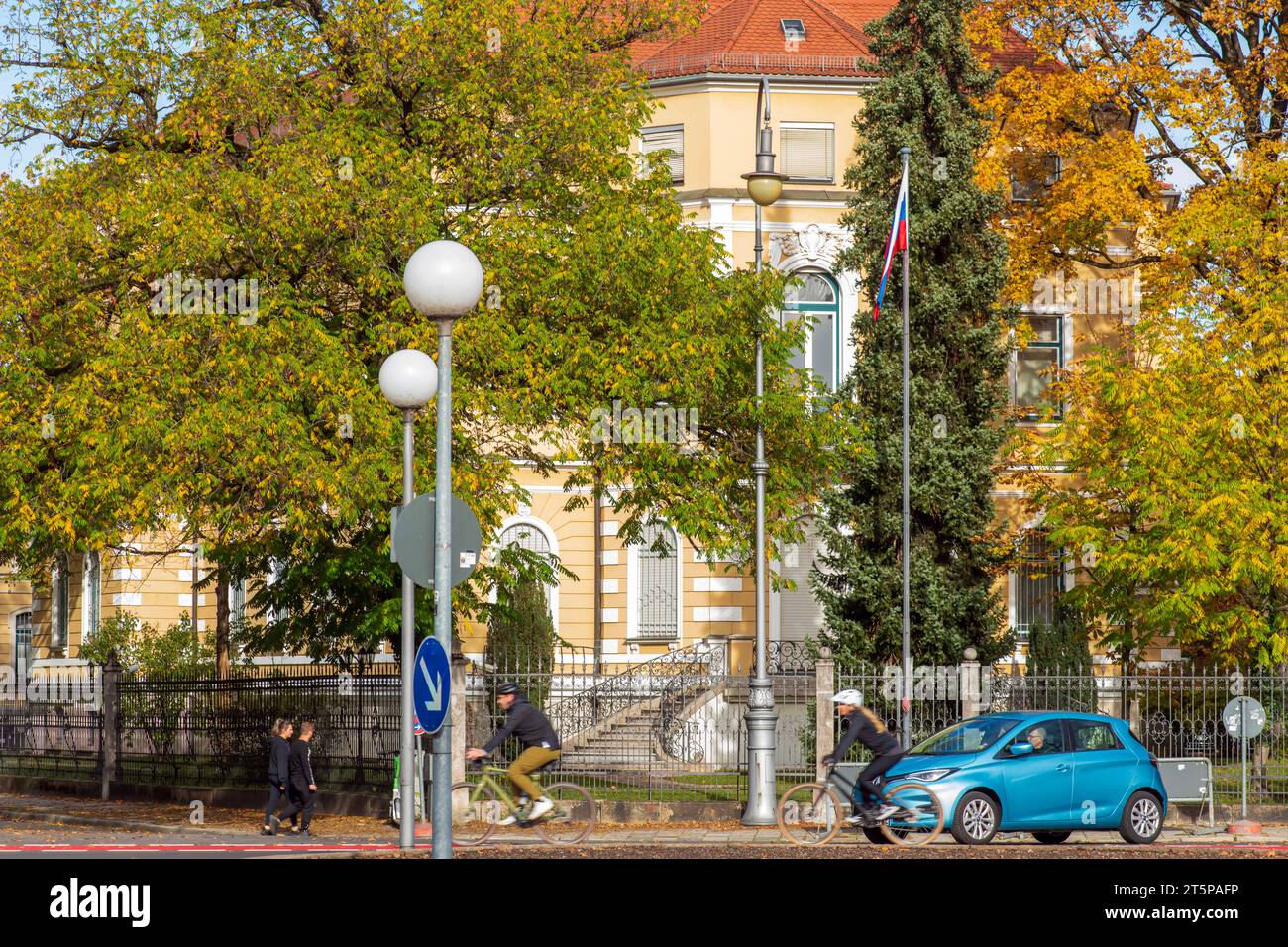 Russisches Generalkonsulat in München, Maria-Theresia-Strasse 17, November 2023 Deutschland ...