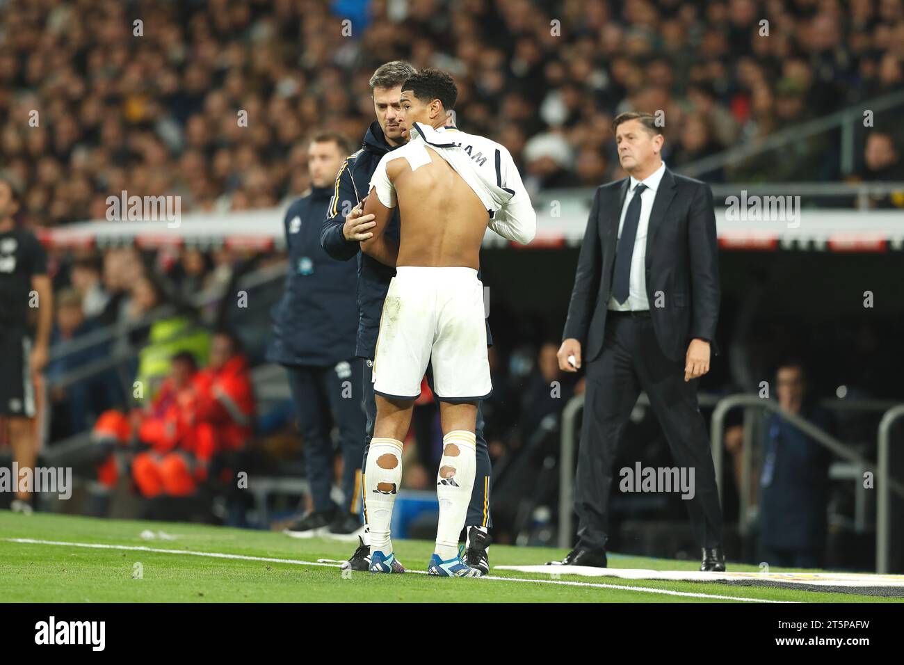 Madrid, Spain. 5th Nov, 2023. Jude Bellingham (Real) Football/Soccer ...