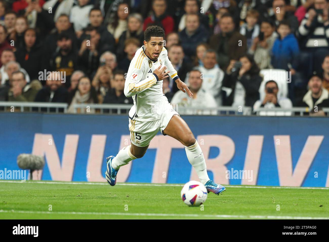 Madrid, Spain. 5th Nov, 2023. Jude Bellingham (Real) Football/Soccer ...