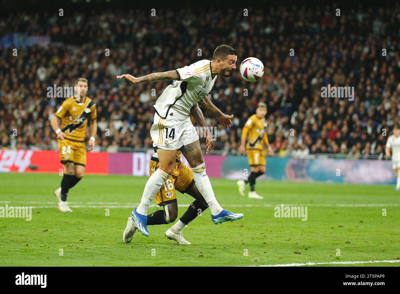 Madrid, Spain. 5th Nov, 2023. Joselu (Real) Football/Soccer : Spanish ...