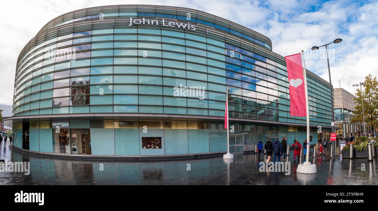 The John Lewis store in the Liverpool One shopping centre Stock Photo ...