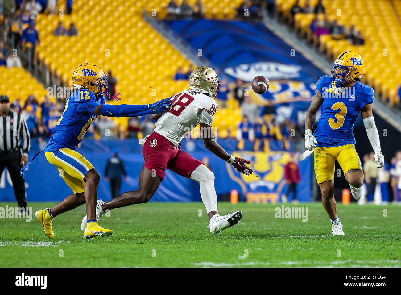 USA. 04th Nov, 2023. November 4, 2023: Florida State Seminoles wide ...