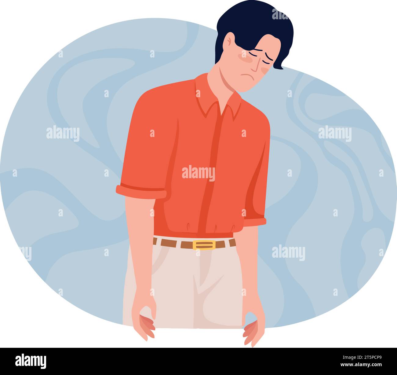 Emotional stress vector vectors hi-res stock photography and images - Alamy