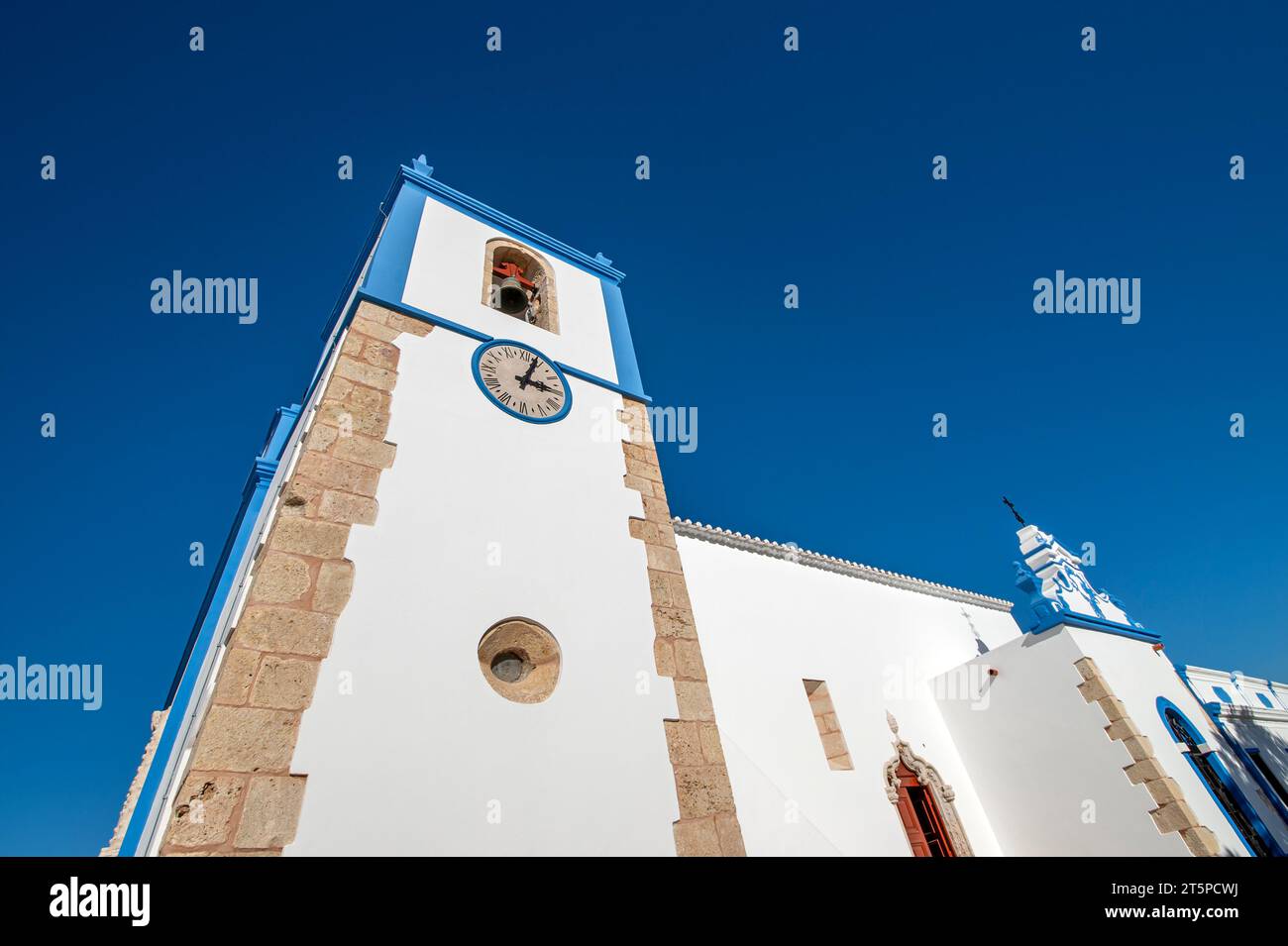 Church of the Divine Savior in Alvor, Portugal Stock Photo - Alamy