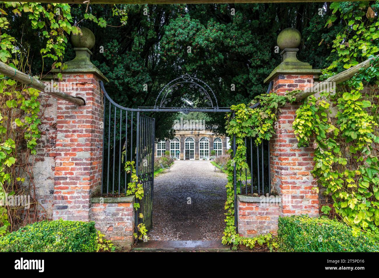 Ripley castle palm house hi-res stock photography and images - Alamy