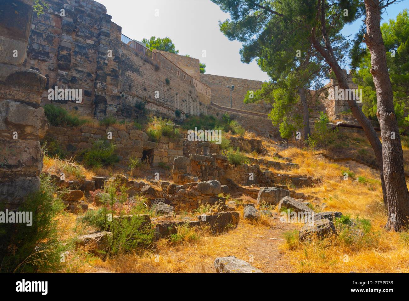 Sagunto, Valencia, Spain. August 30th, 2022 - Place known as the path ...