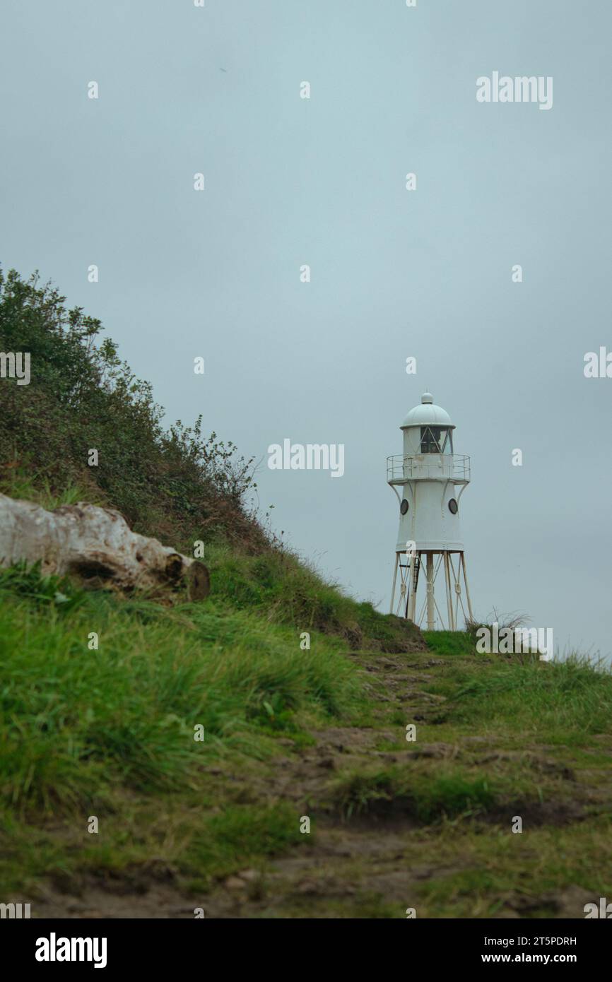 Black Nore Lighthouse in Portishead. Photo taken in October 2023 during ...