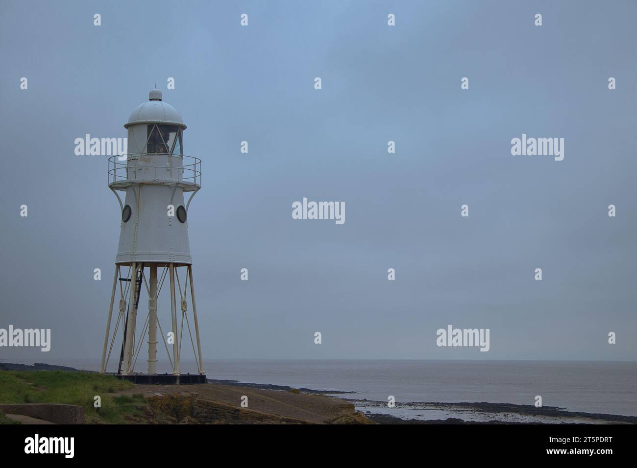 Black Nore Lighthouse in Portishead. Photo taken in October 2023 during ...