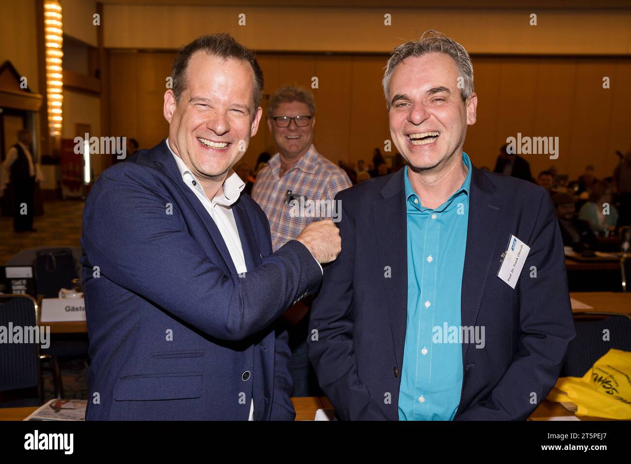 DJV Bundesverbandstag 2023 in Magdeburg Mika Beuster Hessen, hier mit ...