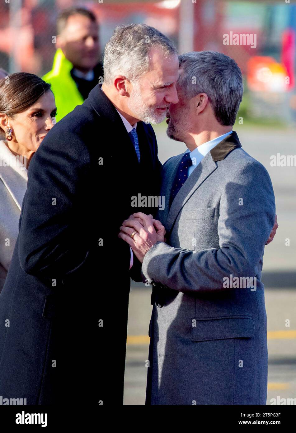Copenhagen, Denmark. 06th Nov, 2023. King Felipe op Spain and Crown ...