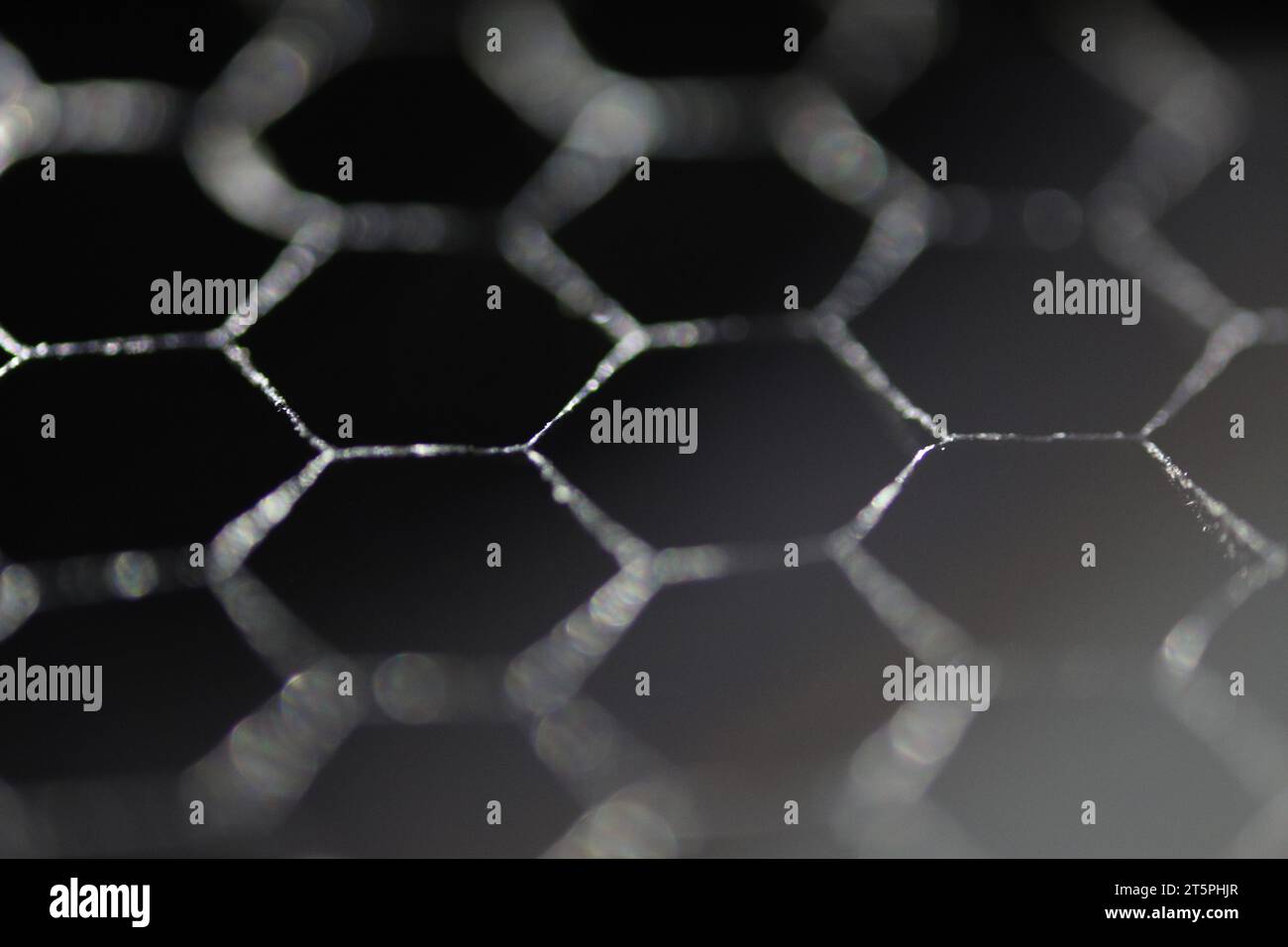 Honeycomb metal pattern. Black texture Stock Photo - Alamy