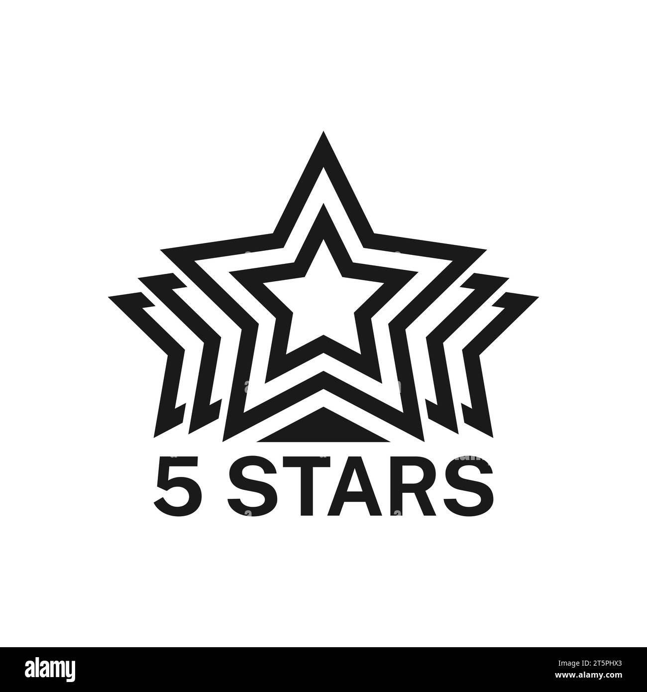 Five star rating Black and White Stock Photos & Images - Alamy