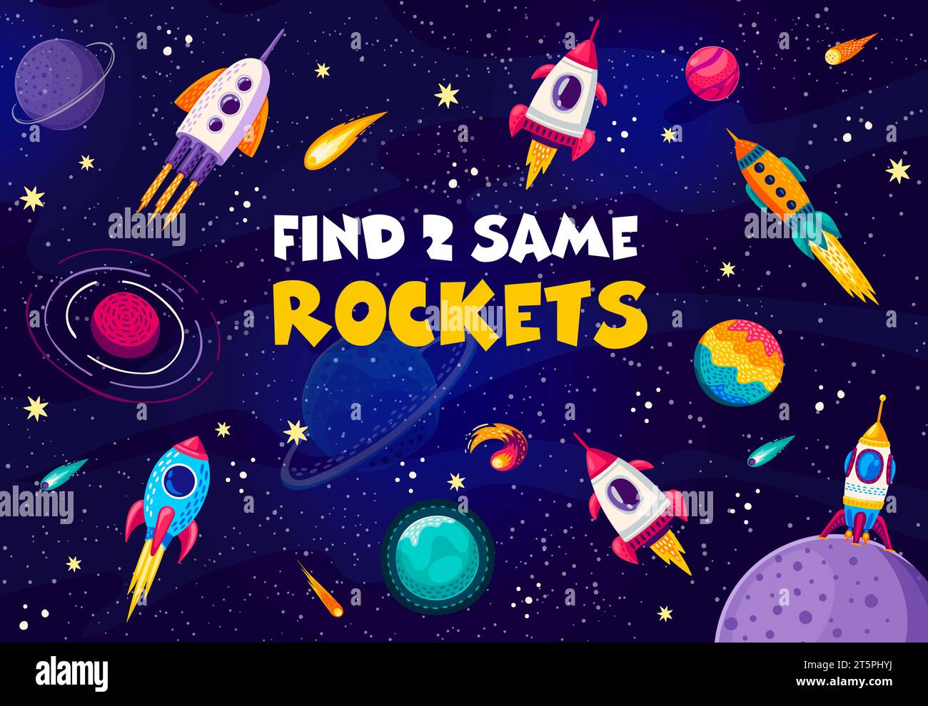 The comet riddle book Stock Vector Images - Alamy