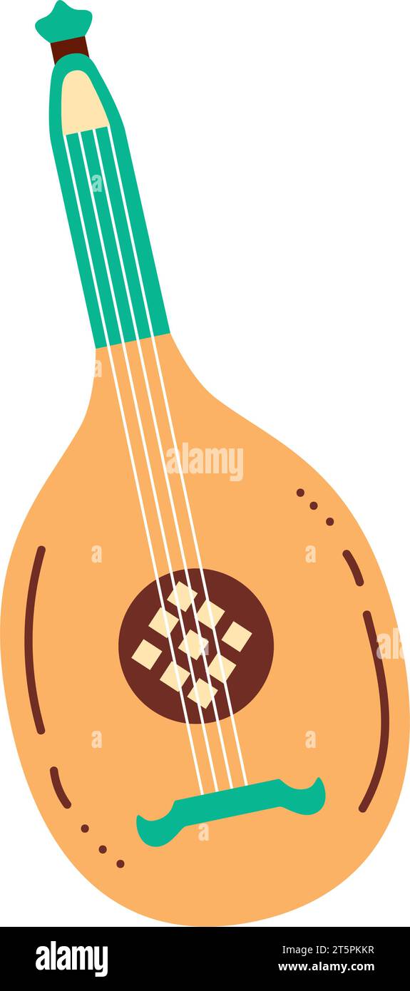 hispanic heritage lute vector isolated Stock Vector Image & Art - Alamy