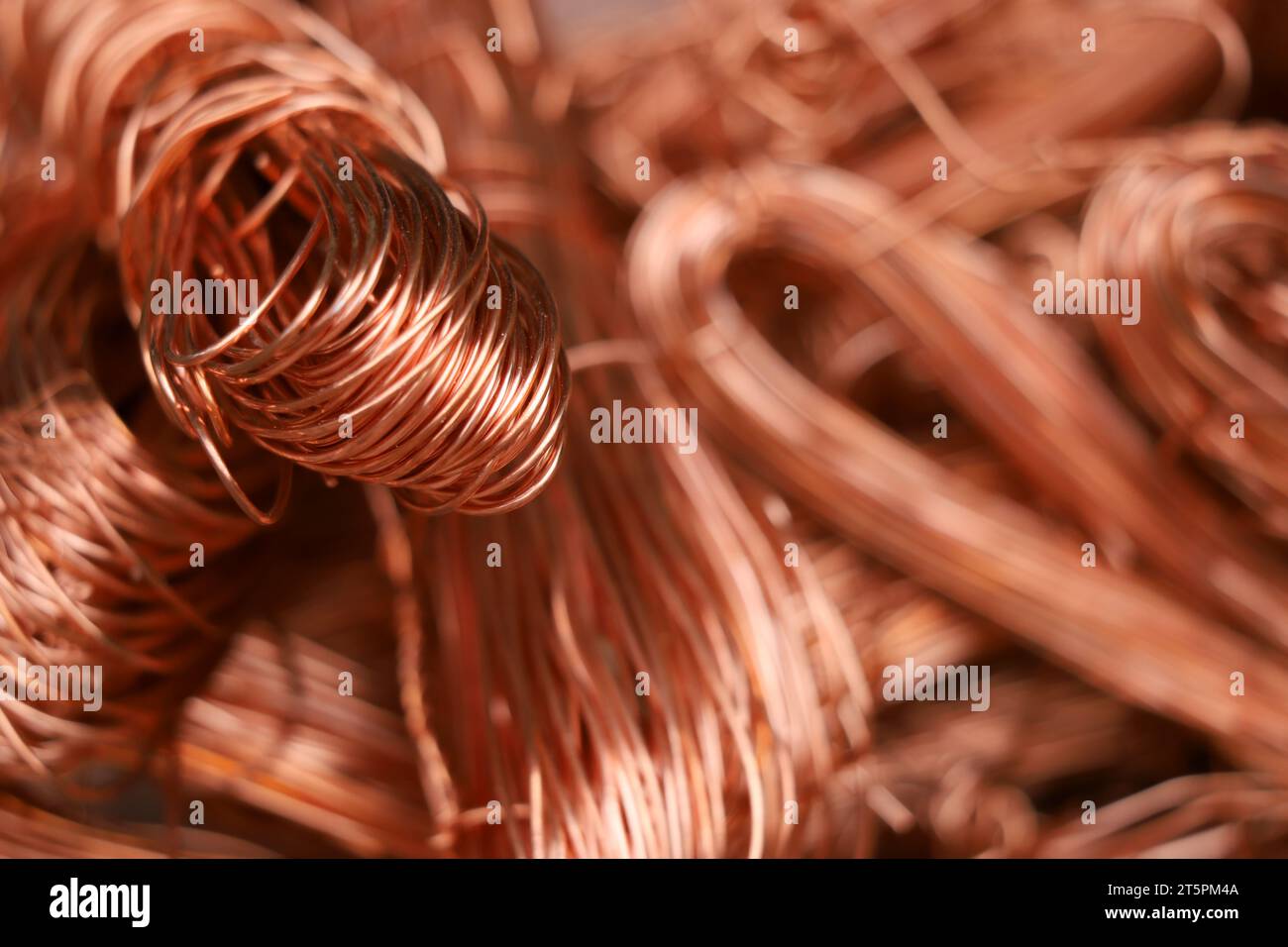 Metal wire texture. Industrial electician background, wallpaper. Color ...
