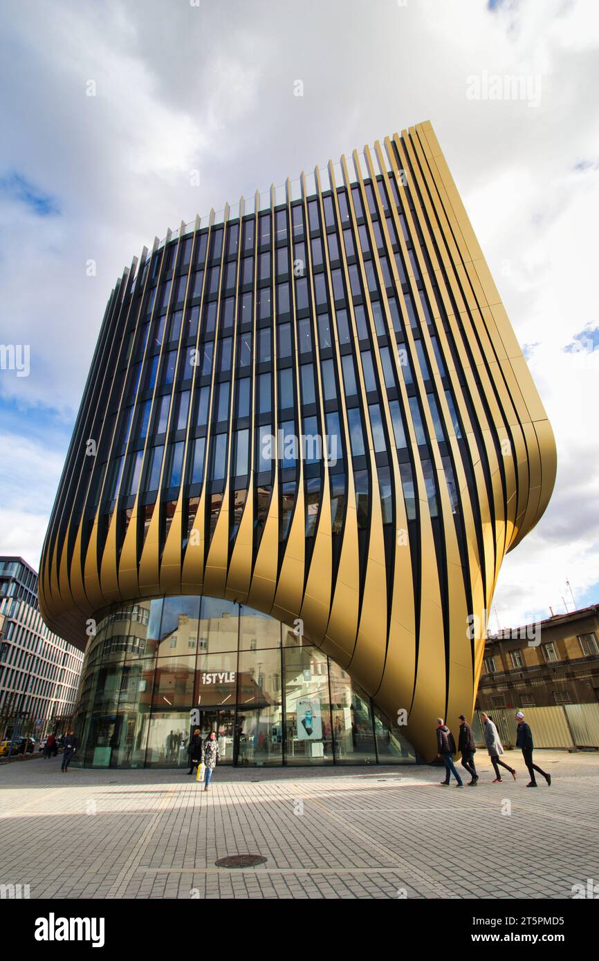 The new project "Masarycka or Masaryčka" building complex, architecture ...