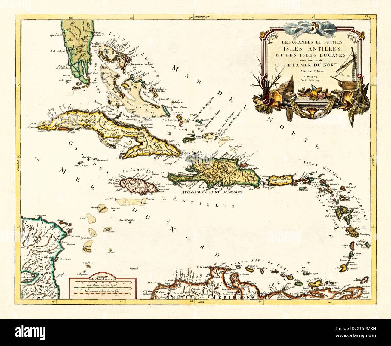 Lesser antilles map hi-res stock photography and images - Alamy