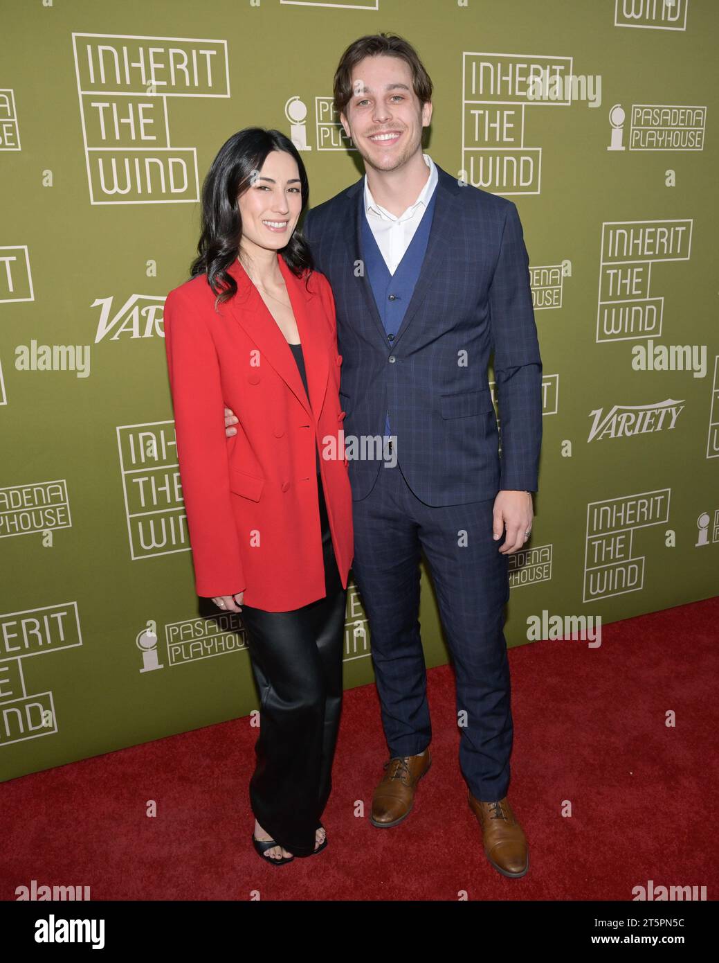 Pasadena, California, USA. 05th Nov, 2023. Rose Guess and Chas Laughlin ...