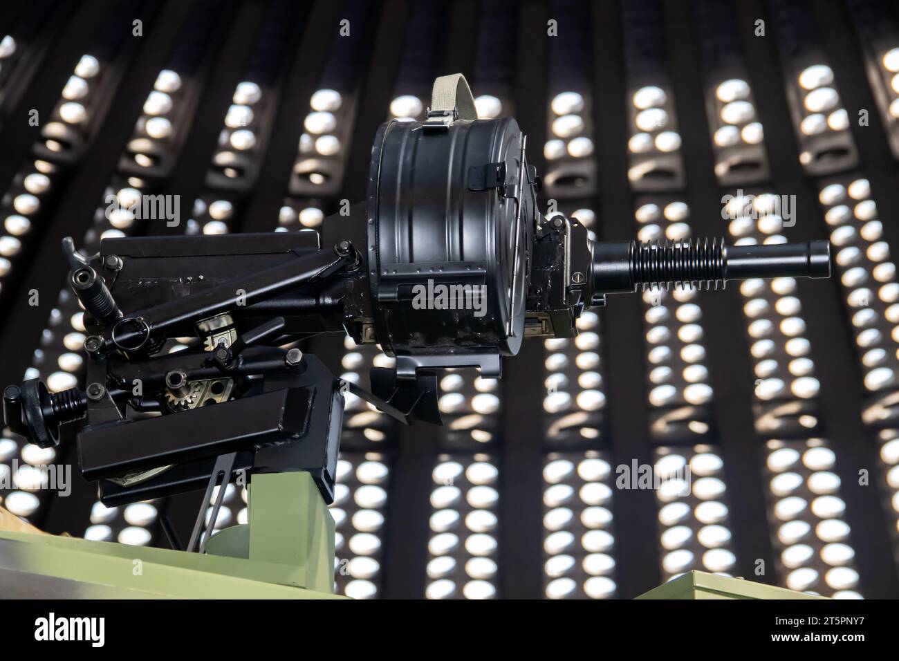 Multi-Role Armored Vehicle with several calibers of guns against ...