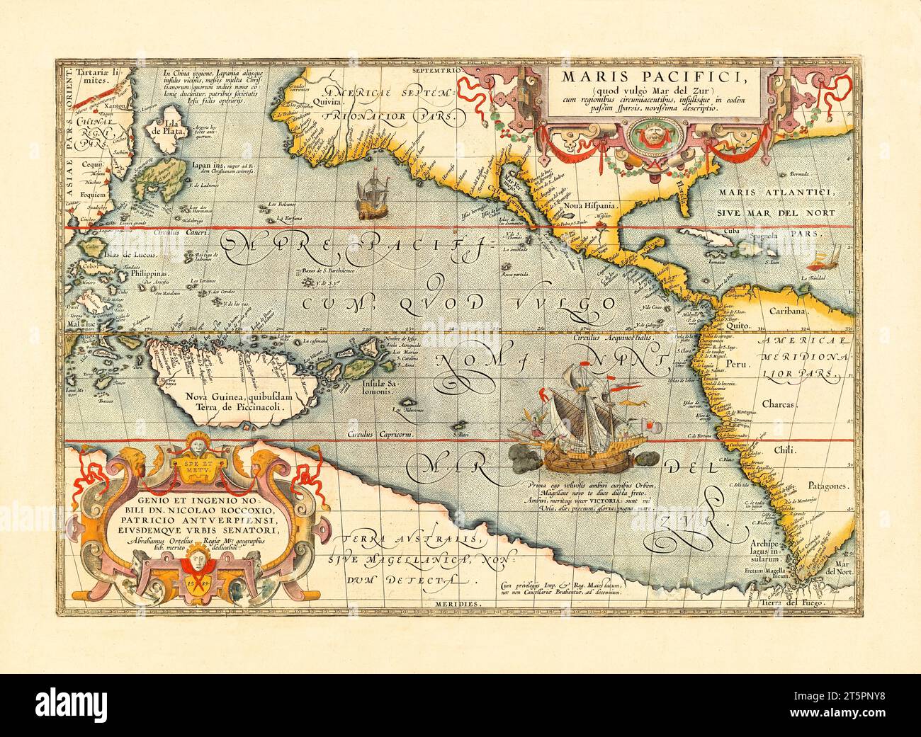 Ortelius map hi-res stock photography and images - Alamy