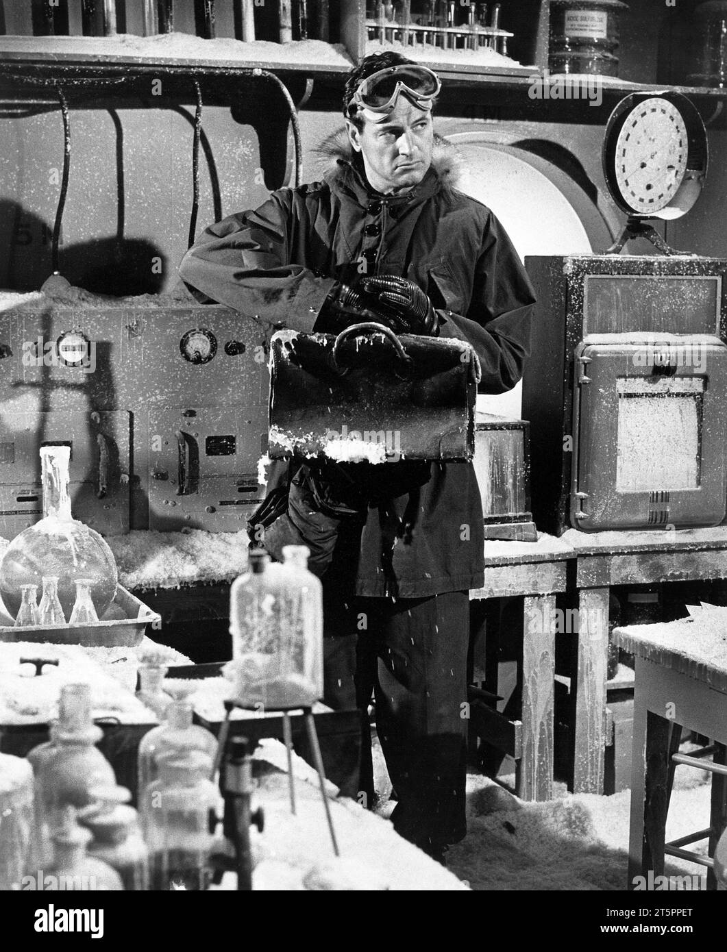Rock Hudson, on-set of the film, "Ice Station Zebra", MGM, 1968 Stock ...