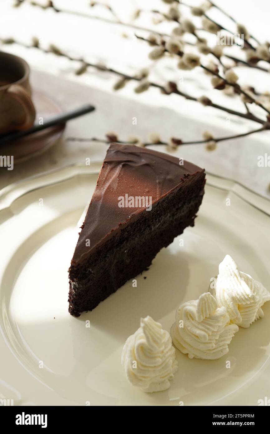 Austrian chocolate cake hi-res stock photography and images - Alamy