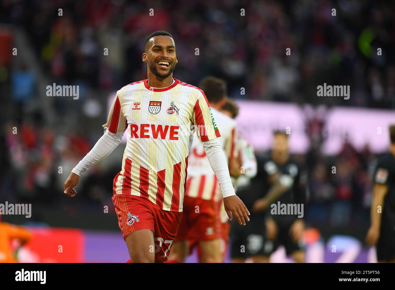 COLOGNE, GERMANY - 4 NOVEMBER, 2023: Linton Maina, The football match ...