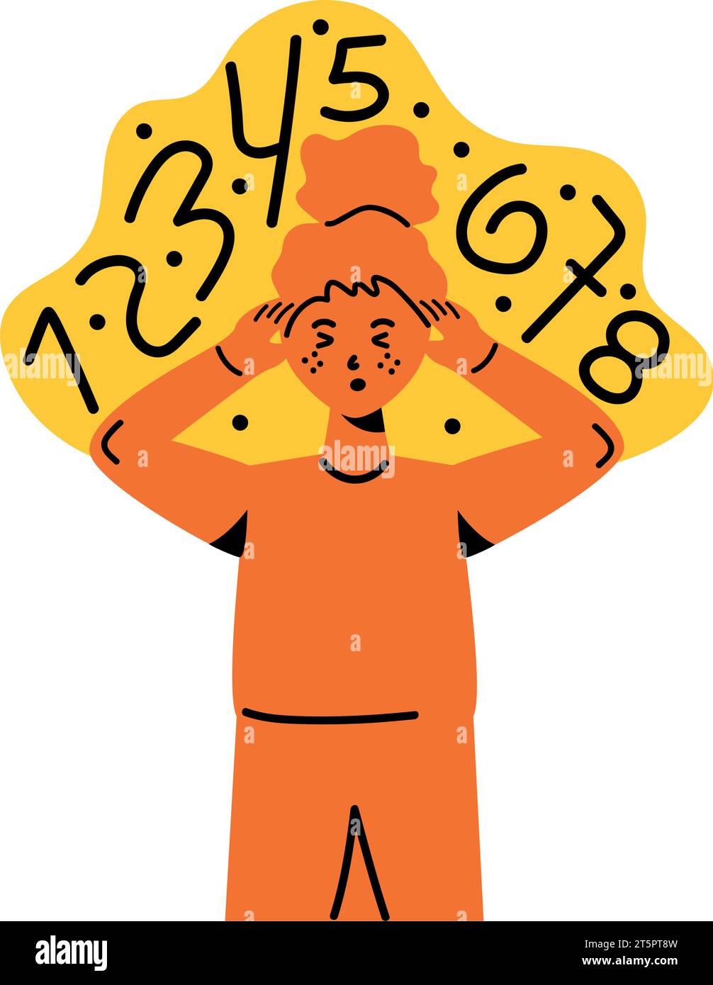 Obsessive compulsive disorder disease Stock Vector Images - Alamy