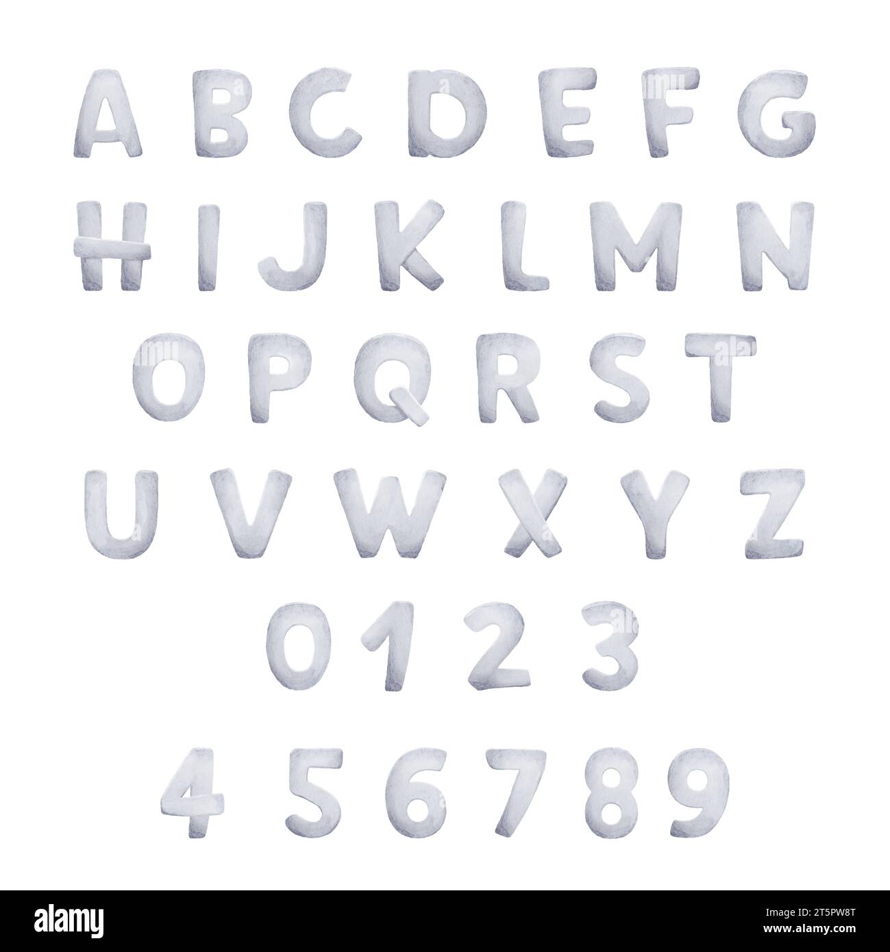 Grey baby alphabet Cut Out Stock Images & Pictures - Alamy