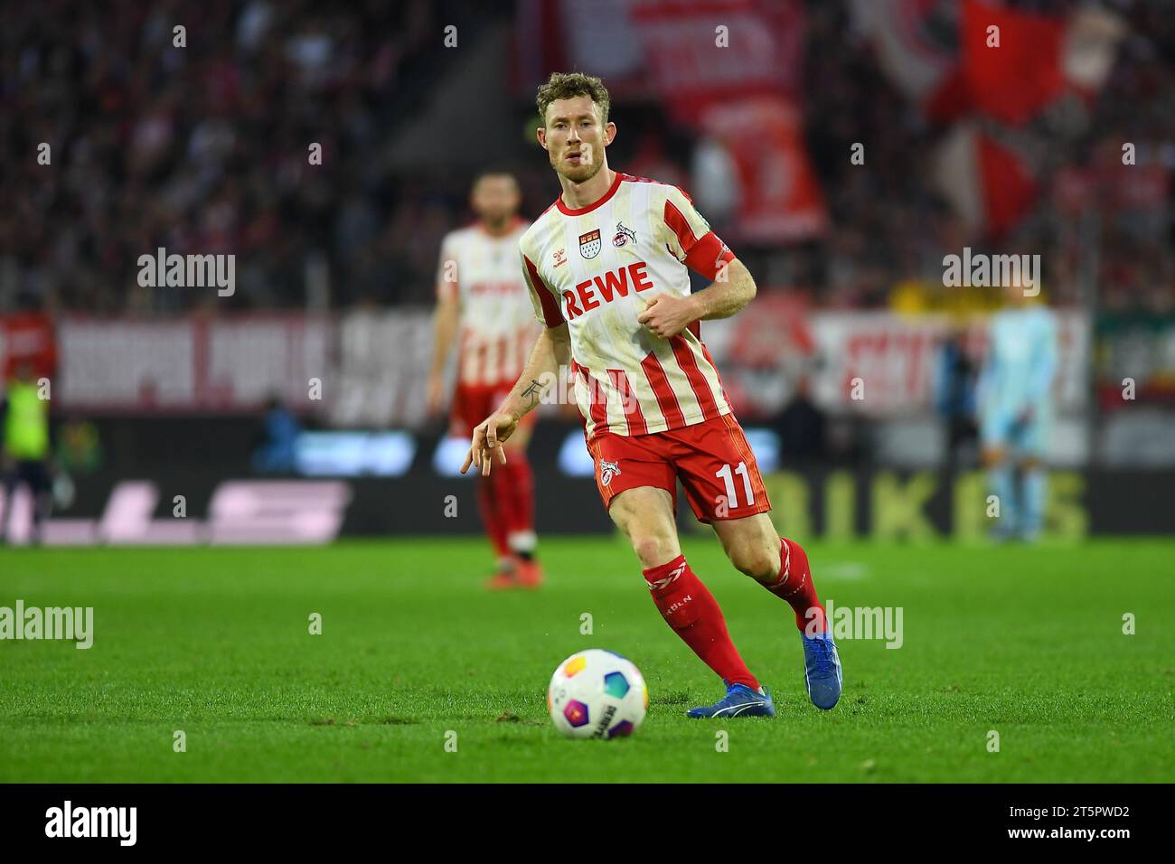 COLOGNE, GERMANY - 4 NOVEMBER, 2023: Florian Kainz, The football match ...