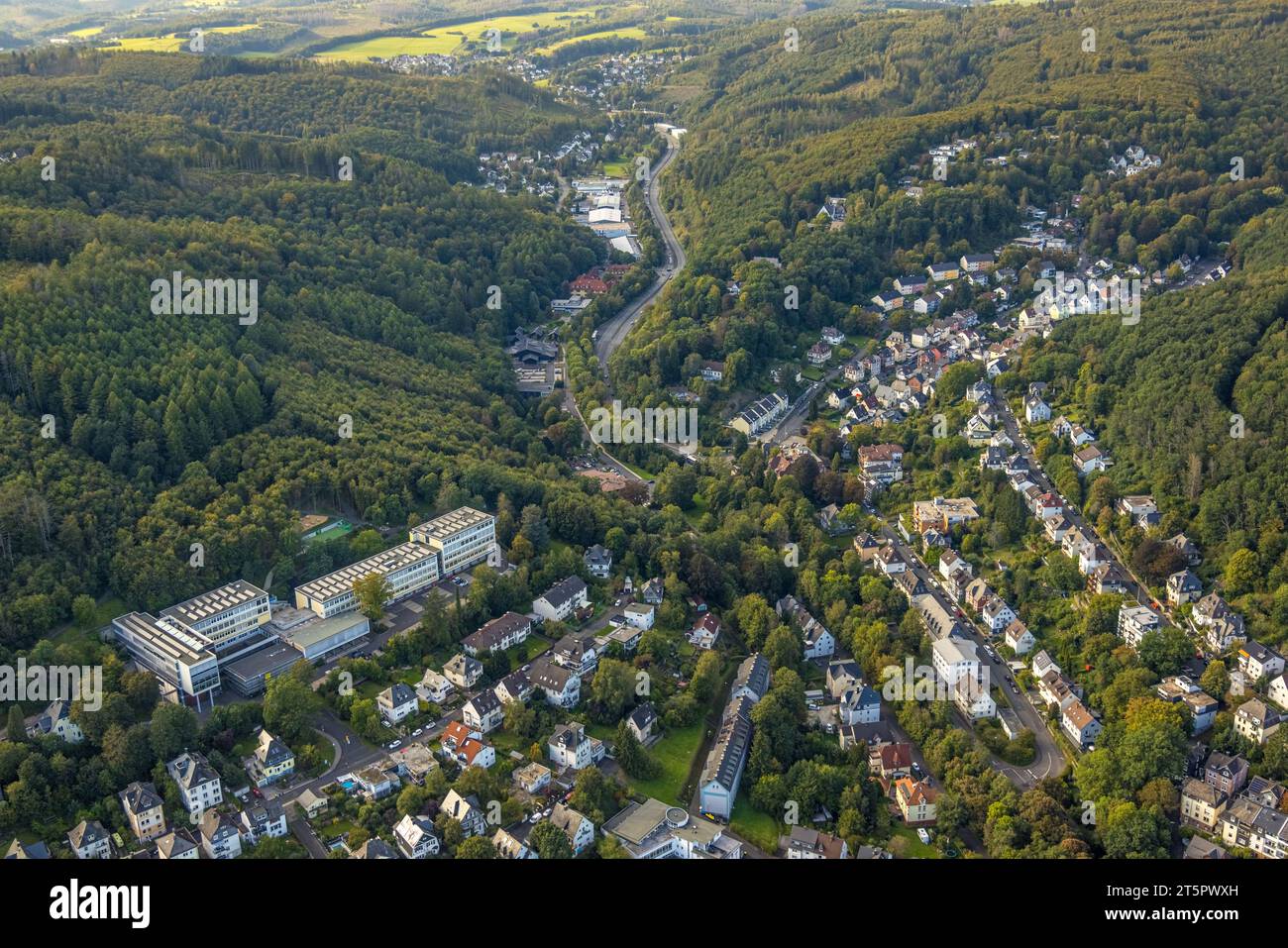Freudenberger strasse and hermelsbacher weg residential area hi-res ...