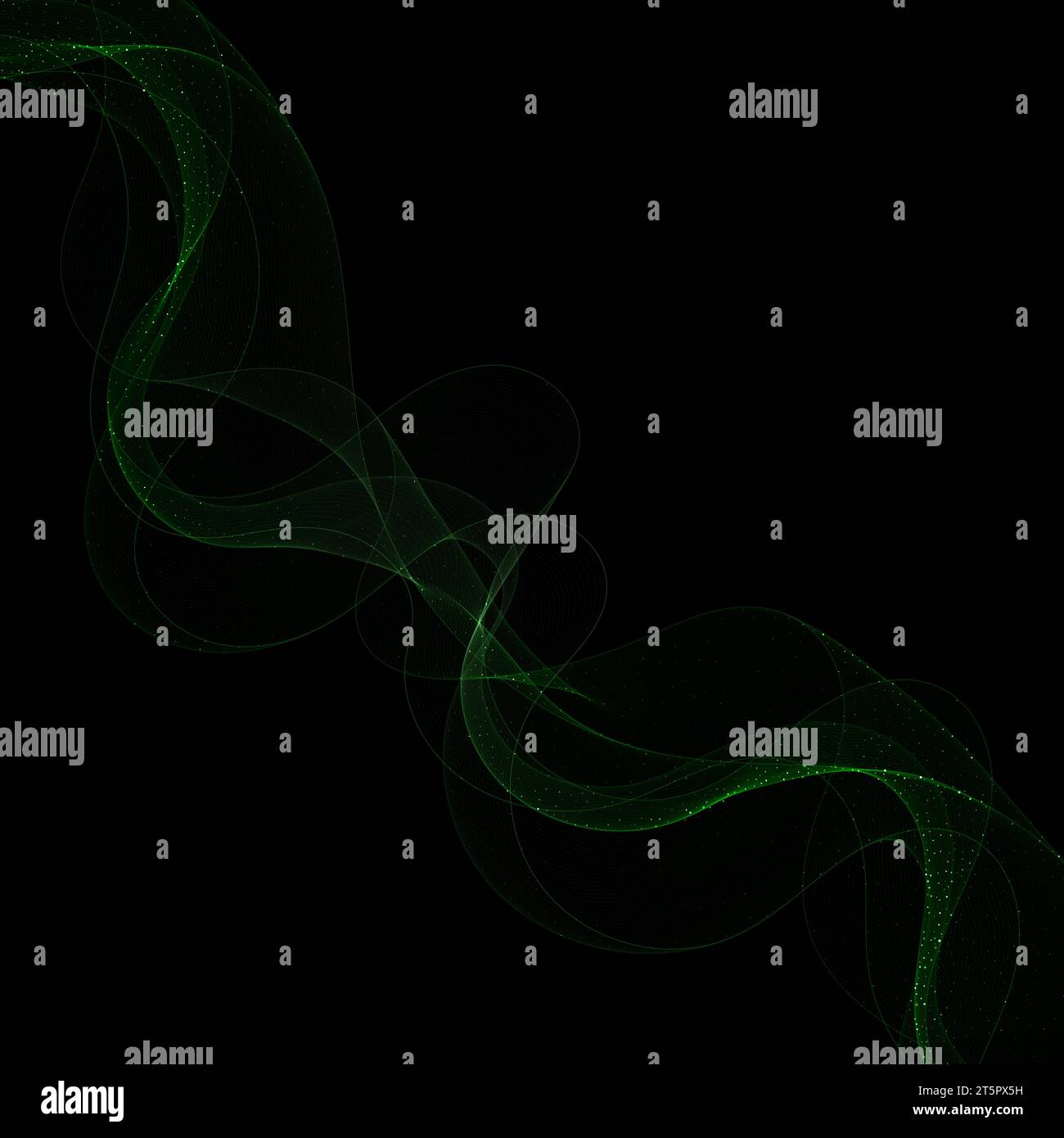 Abstract background design with green lines banner design Stock Photo ...