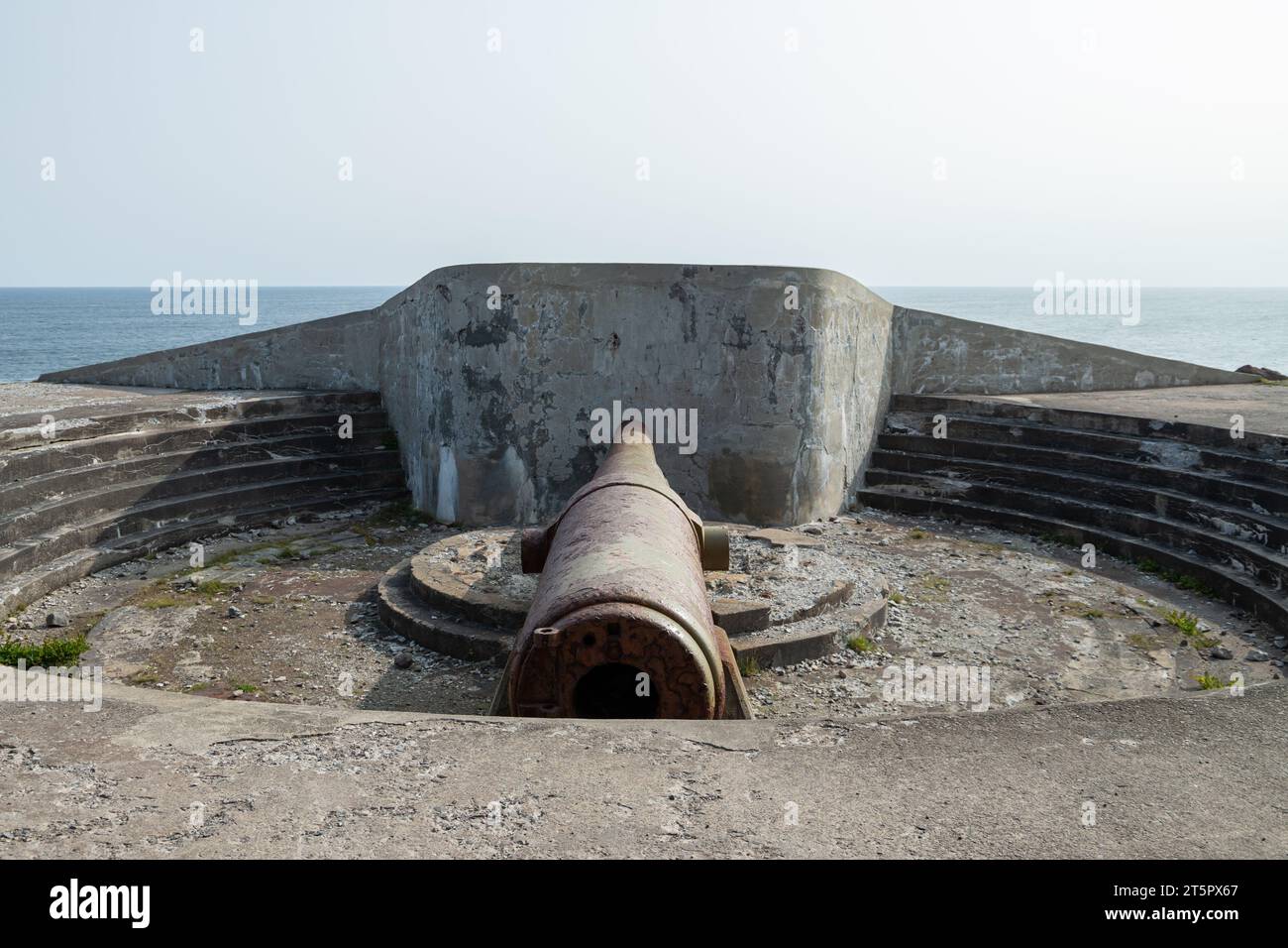 St. John's, Newfoundland, Canada 27.09.2023 View of world war II bunker ...