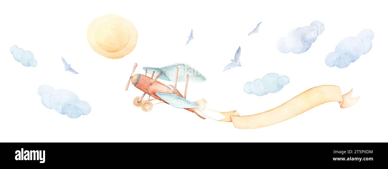 Baby Adventure Clipart. Summer Adventure Baby Illustrations. Baby ...