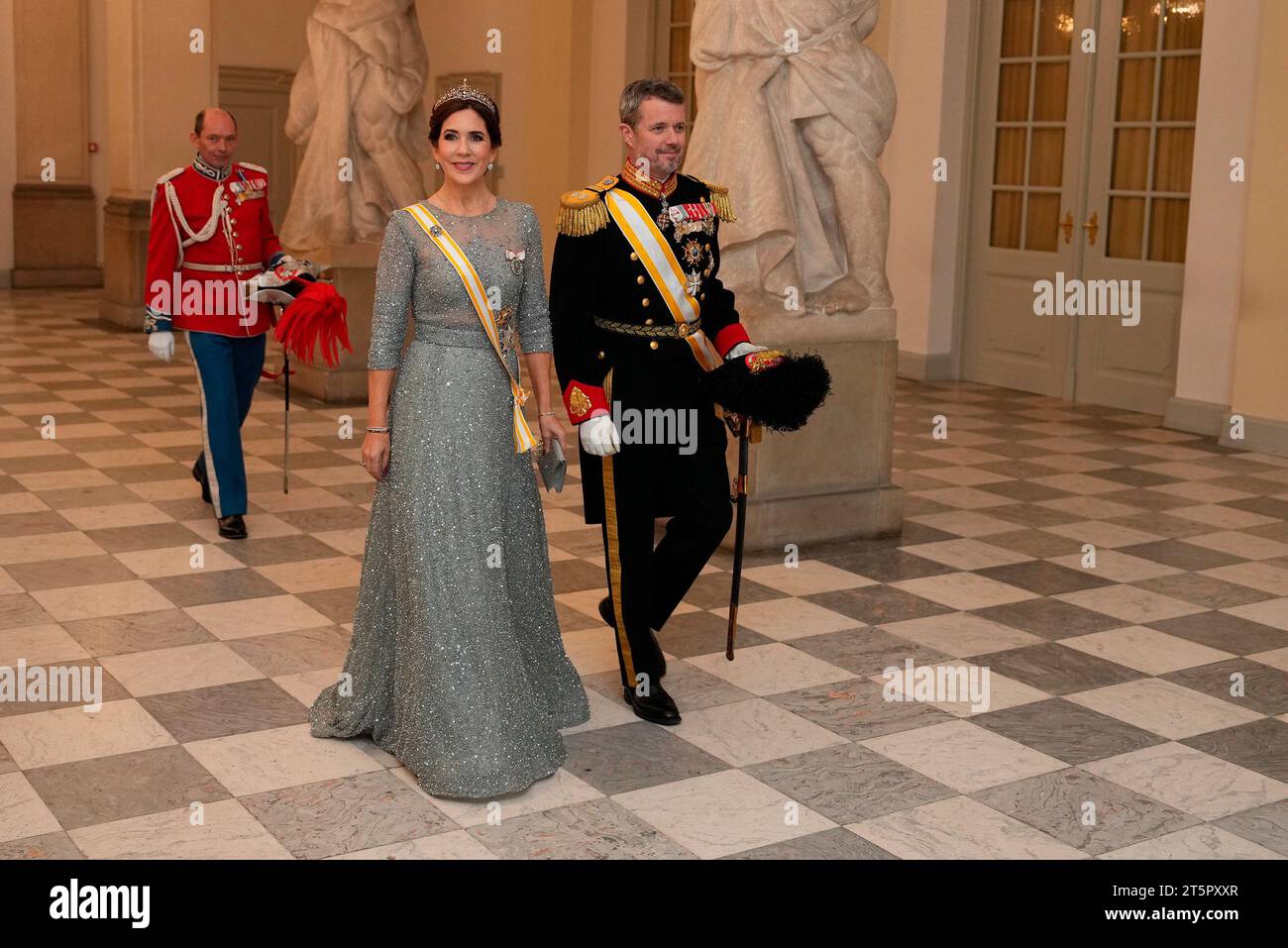 Copenhagen, Denmark. 06th Nov, 2023. The Crown Prince Couple, Crown Princess Mary and Crown ...