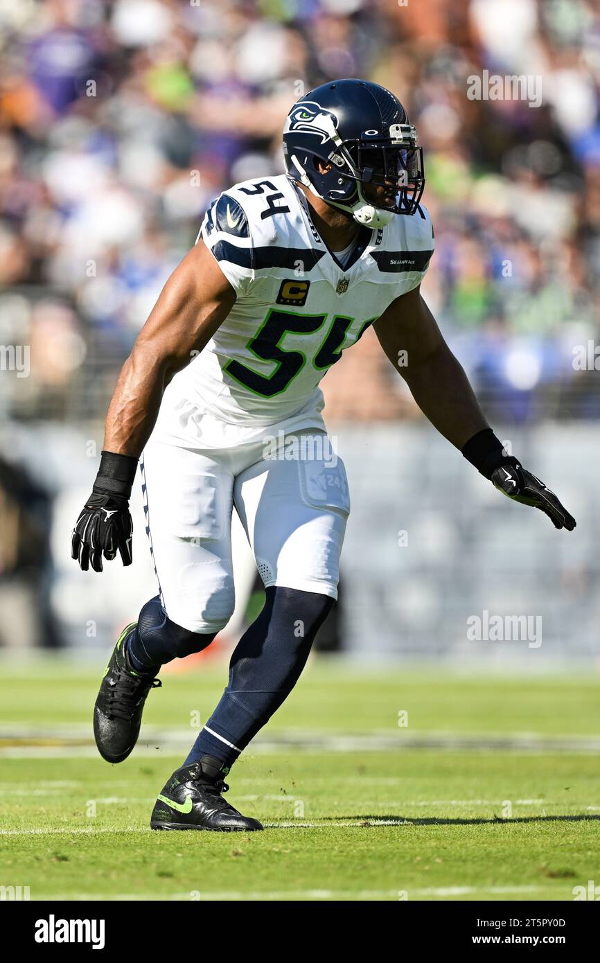 Seattle Seahawks linebacker Bobby Wagner (54) in action during the ...