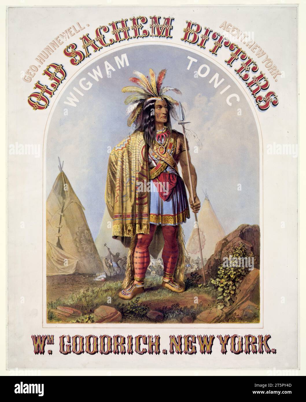 Native headdress new york hi-res stock photography and images - Alamy