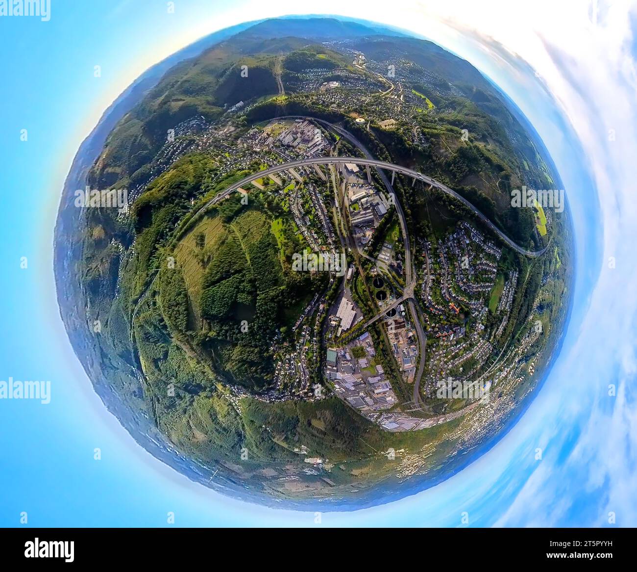 360 highway aerial hi-res stock photography and images - Alamy