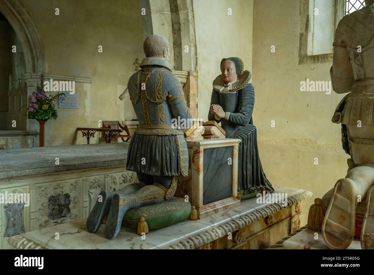 monuments to brothers Sir Thomas and Sir Michael Sondes and their wives ...