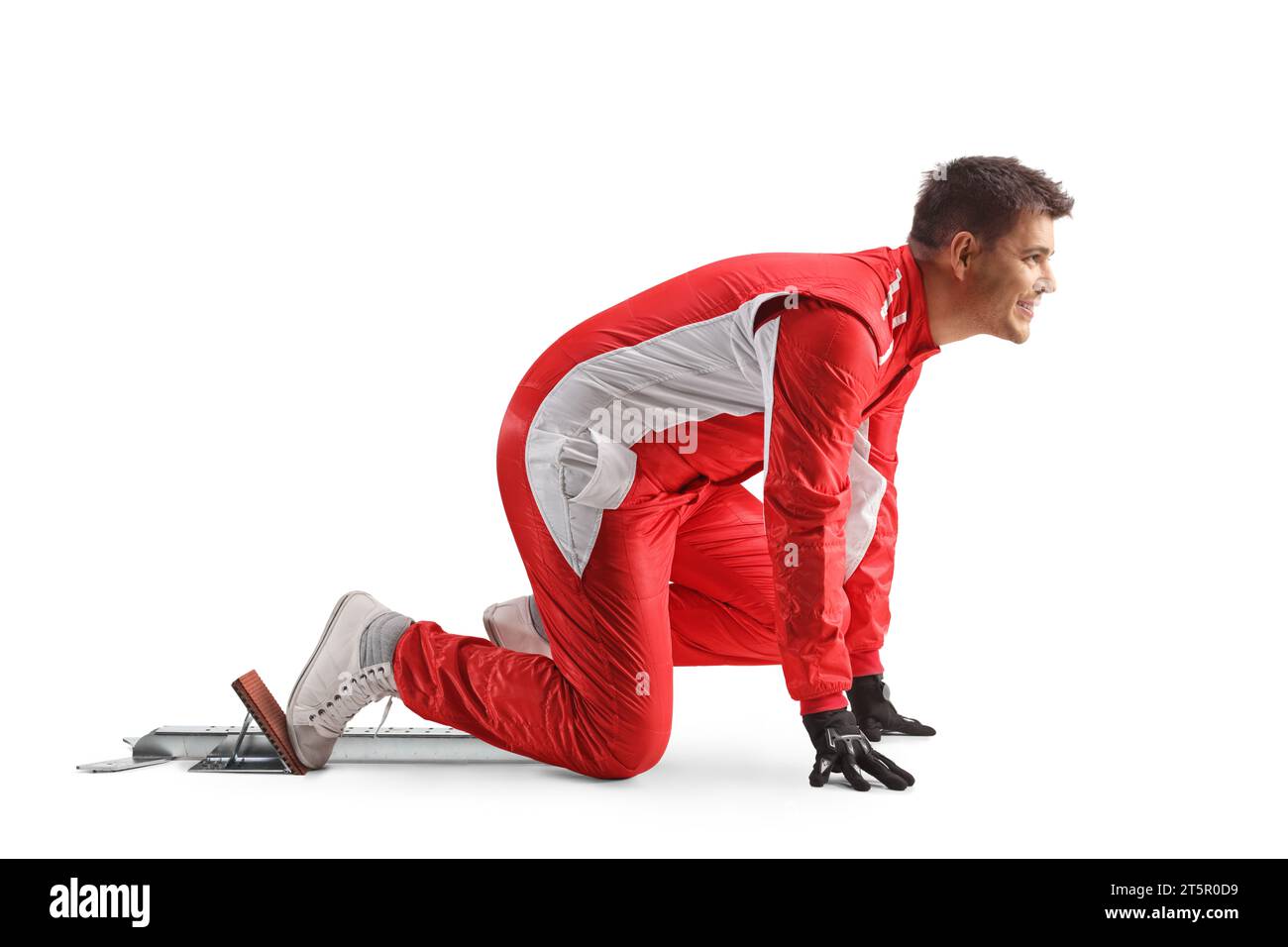 Starting blocks Cut Out Stock Images & Pictures - Alamy