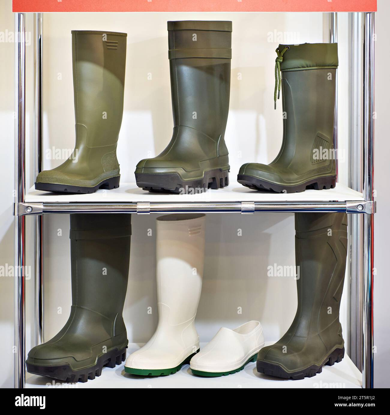 Group of boots hi-res stock photography and images - Alamy