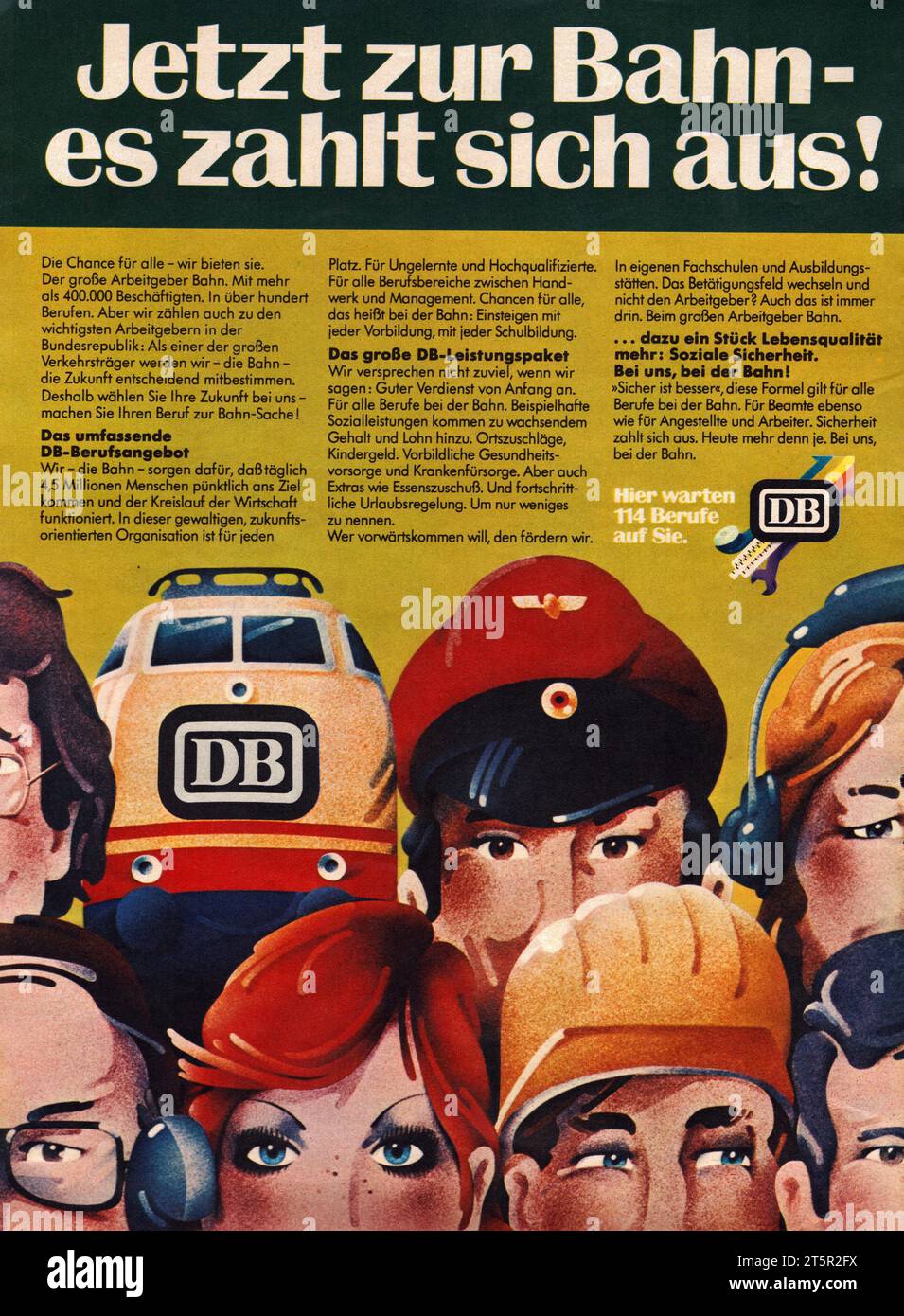 Db alte werbung hi-res stock photography and images - Alamy