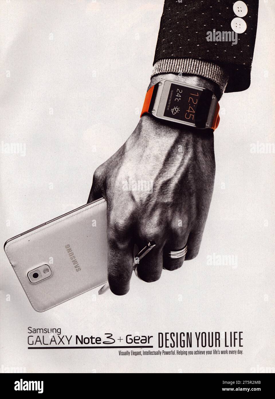 Samsung watch advert hi-res stock photography and images - Alamy