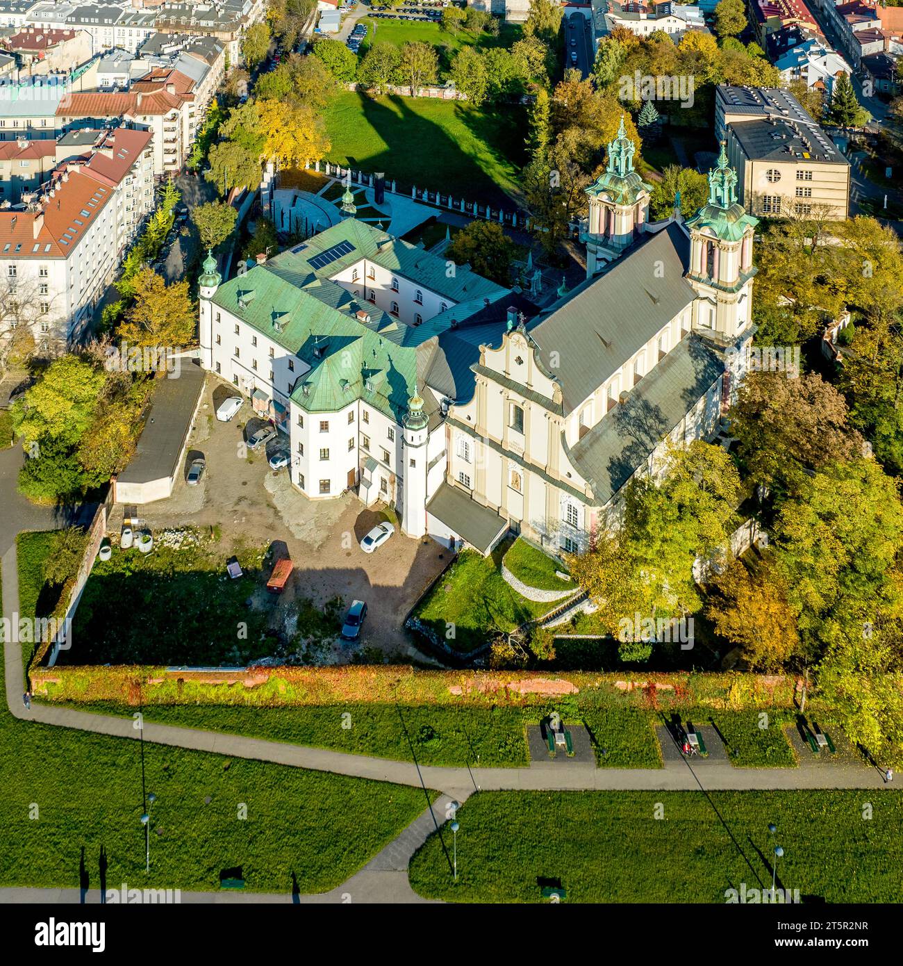 Skalka. St. Stanislaus church and Paulinite monastery in Krakow, Poland ...
