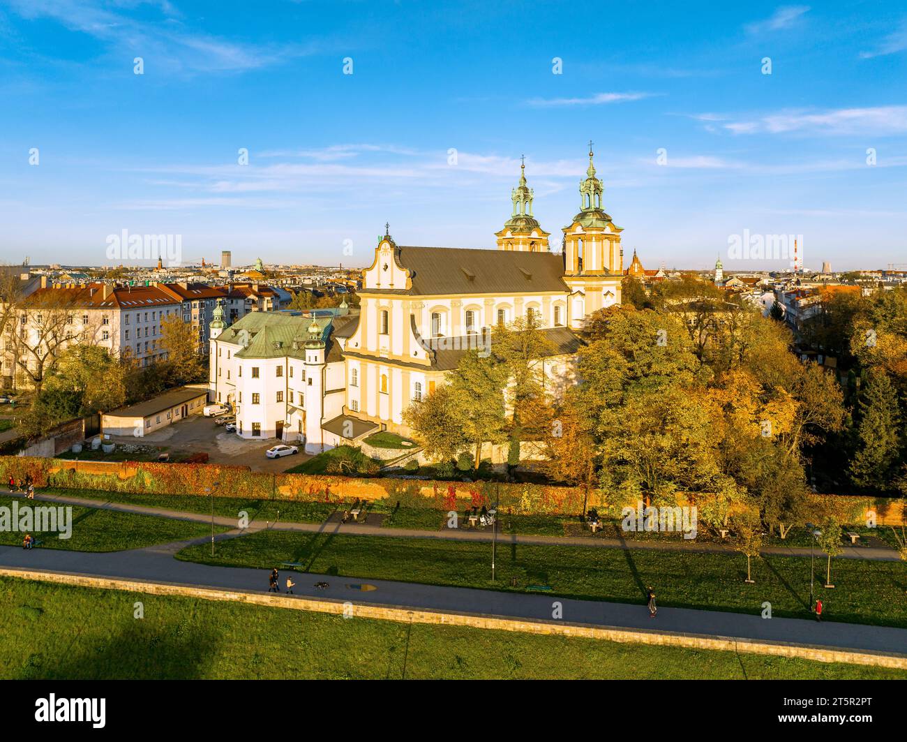 Skalka. St. Stanislaus church and Paulinite monastery in Krakow, Poland ...