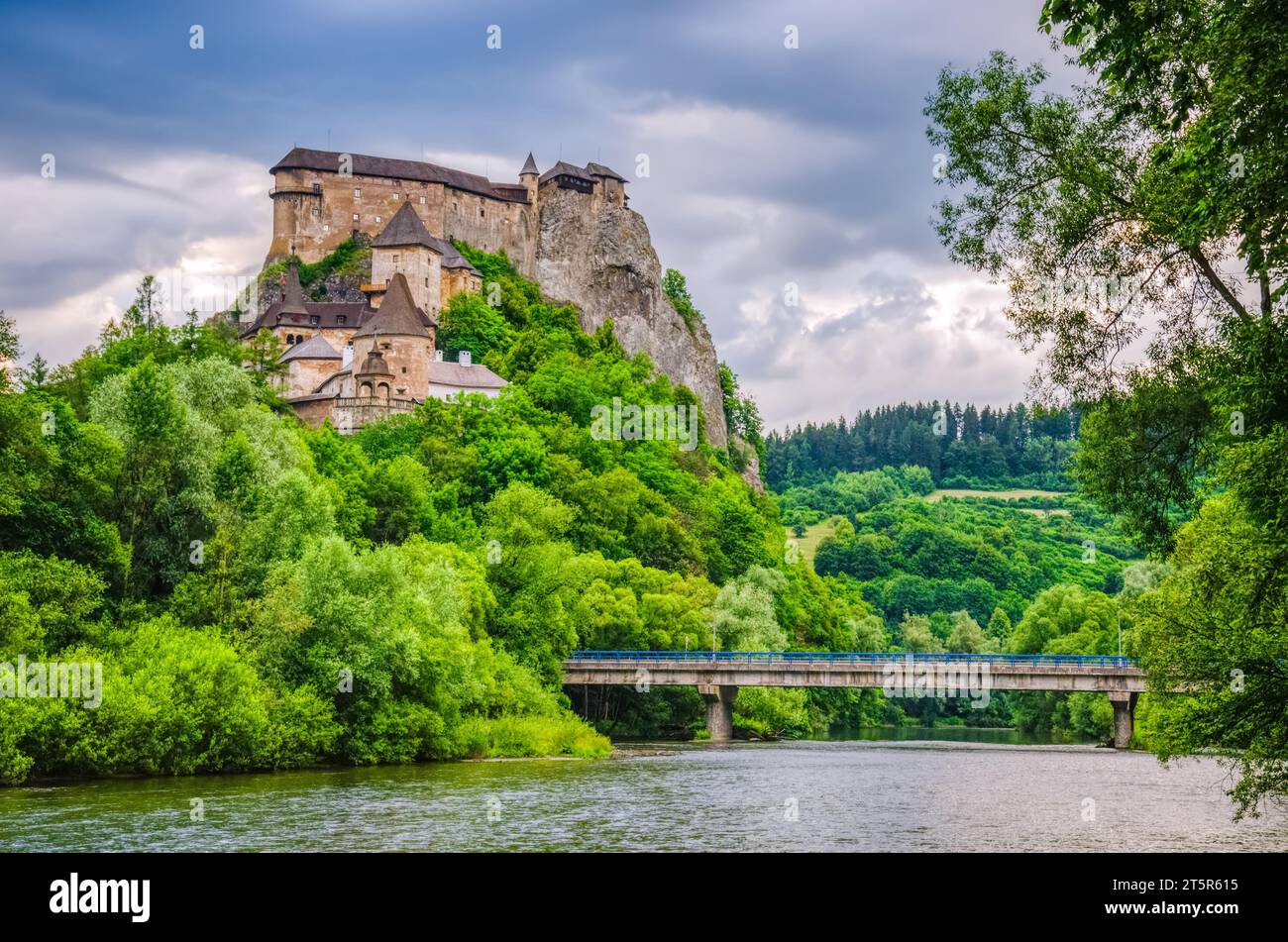 Orava castle oravský hrad hi-res stock photography and images - Alamy